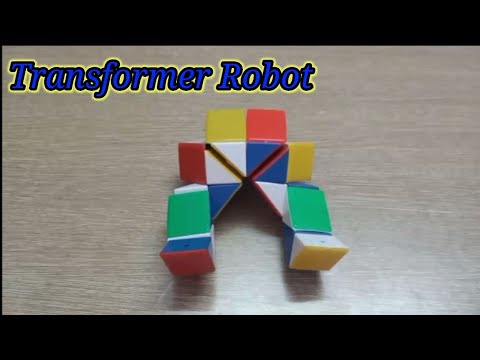 || How to make A Transformer Robot with Snake Cube || Cubical Art - YouTube