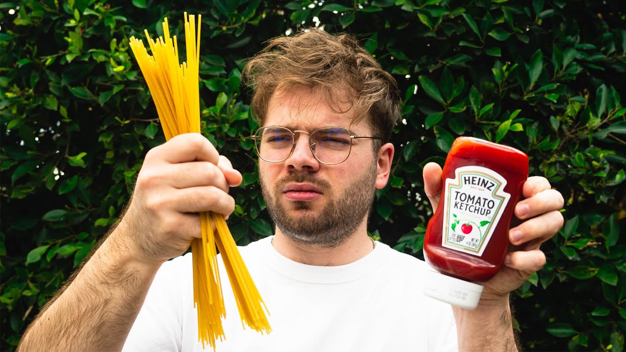 Cooking With a College Student's Ingredients - YouTube