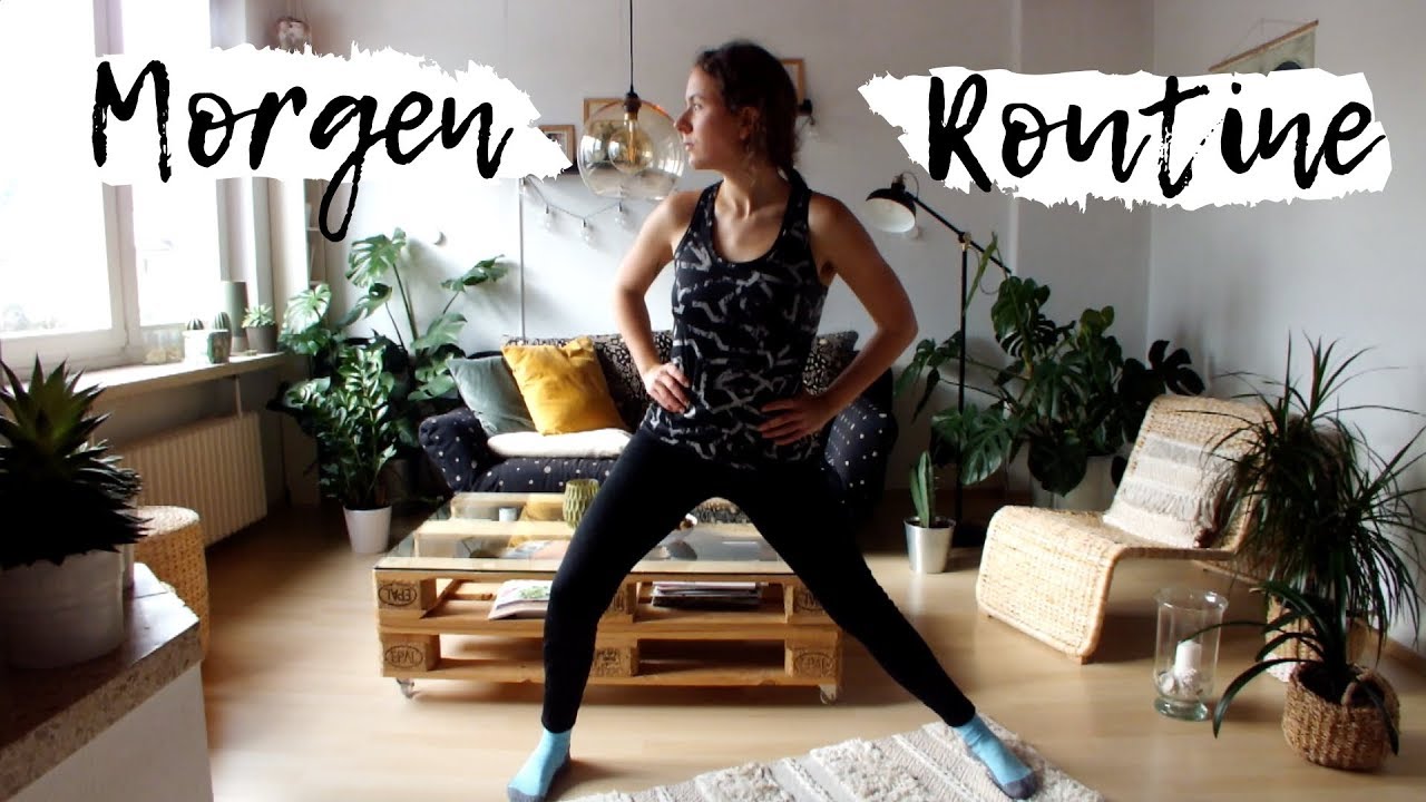MEINE MORGEN ROUTINE • Gesund und Motiviert in den Tag starten - YouTube