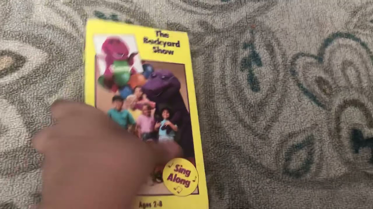 Barney: The Backyard Show 1988/1992 VHS - YouTube
