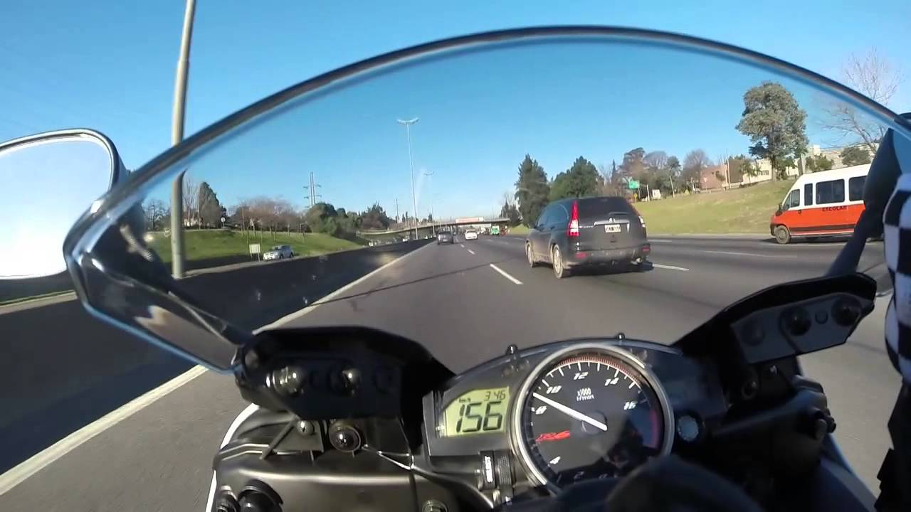 Yamaha R6 GoPro Panamericana - YouTube