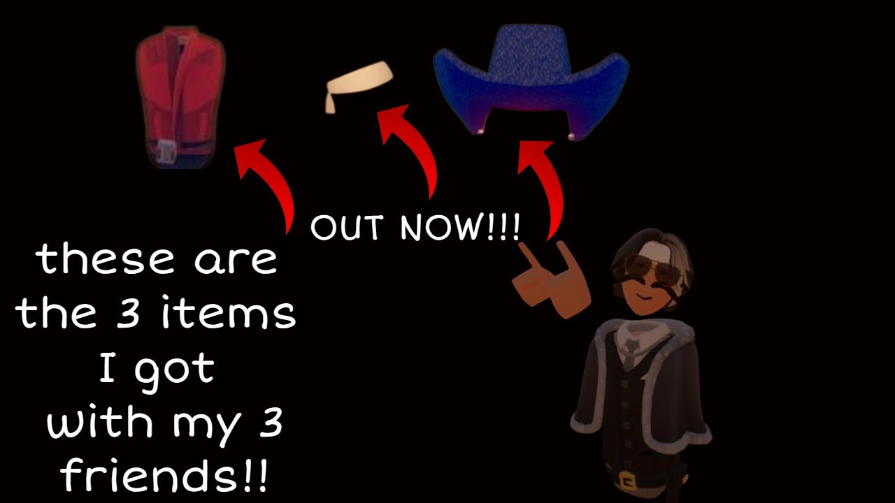 These are the 3 items that you can get for free in rec room! - YouTube