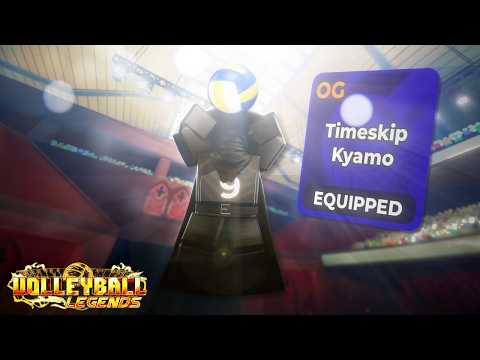 TRYING TO MASTER THE SECRET SETTER TIMESKIP KYAMO IN VOLLEYBALL LEGENDS