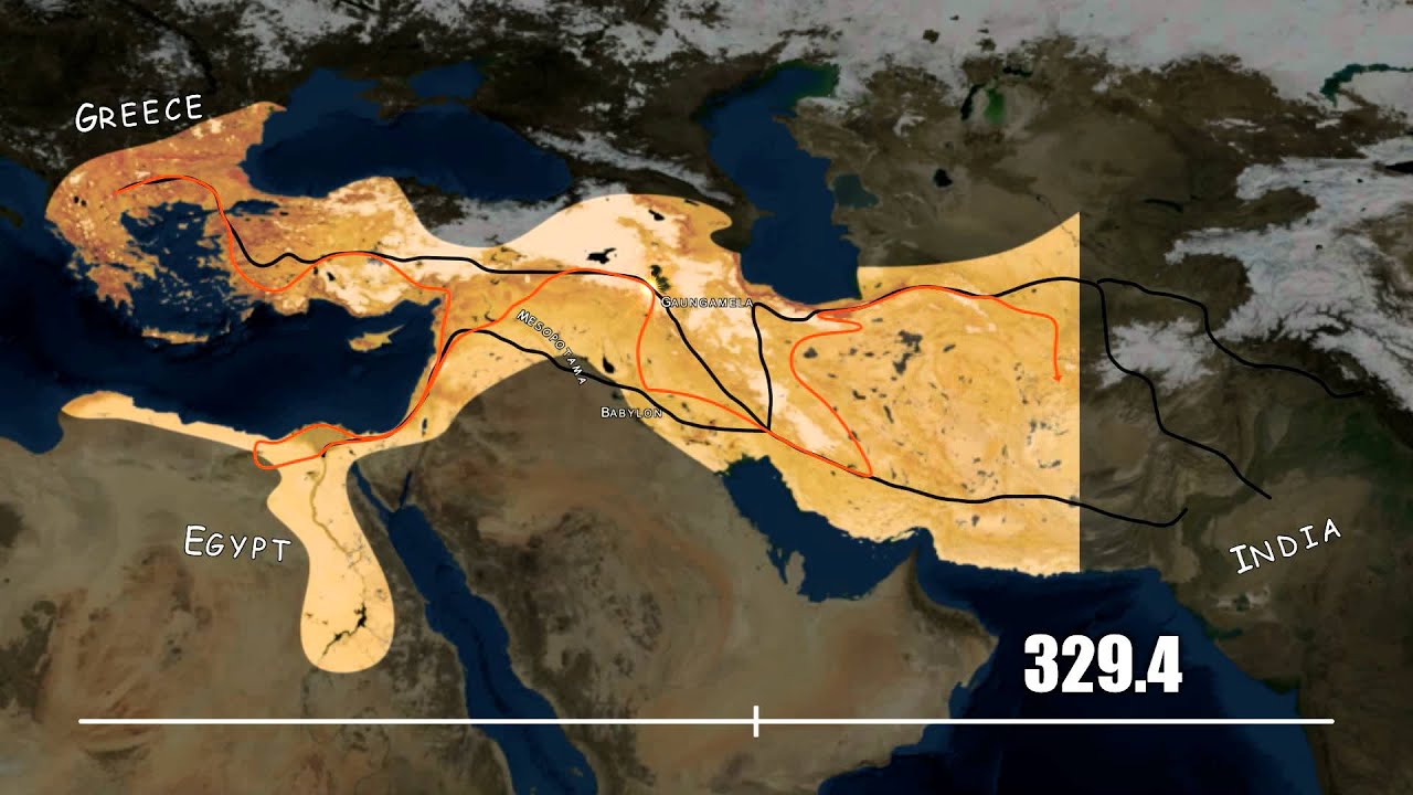 Alexander the Great's conquest - YouTube