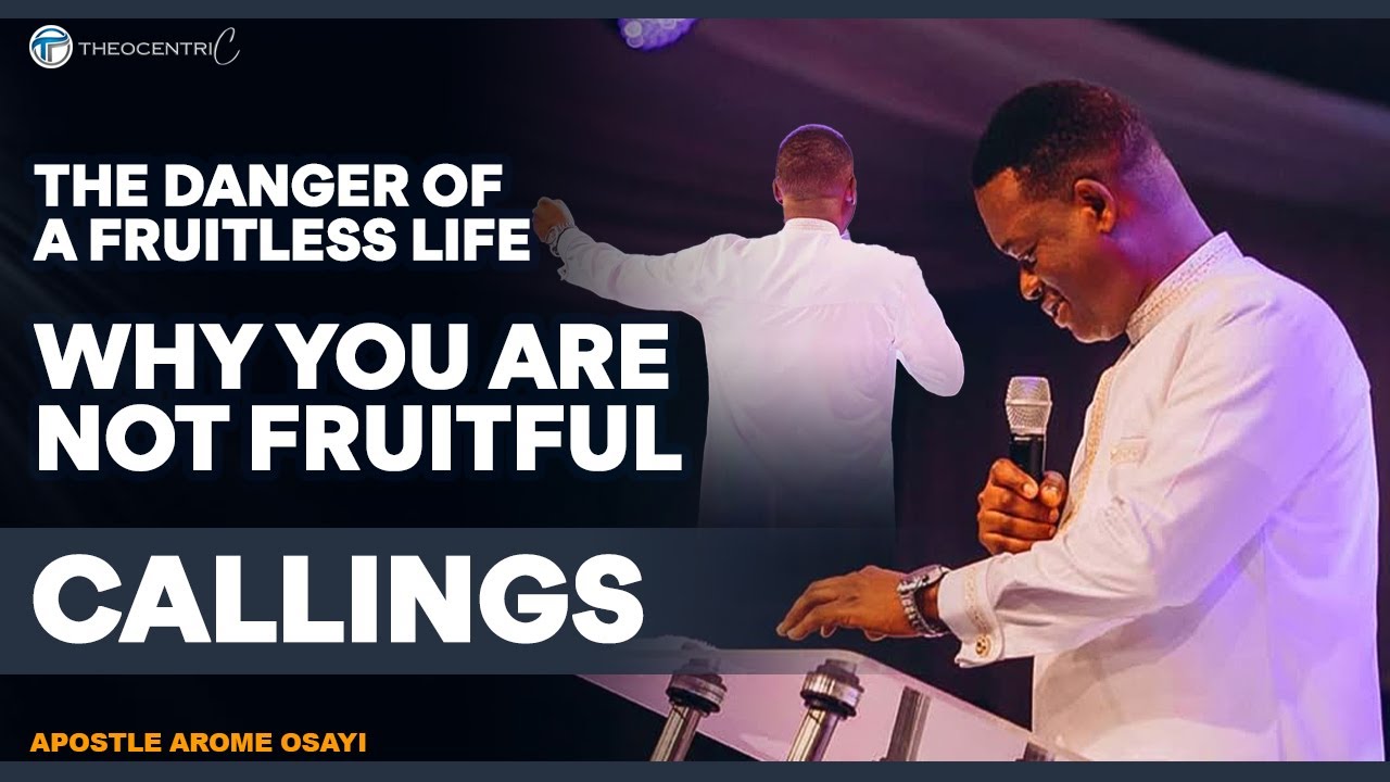 THE DANGER OF A FRUITLESS LIFE - JESUS IS NOT CASUAL ABOUT ...