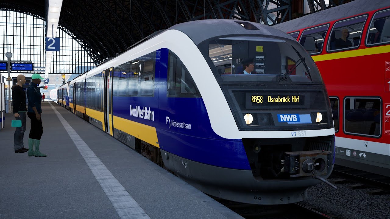 TSW 5 | Führerstandsmitfahrt | HB-OL Modern Timetable | NWB RB58 (82244 ...