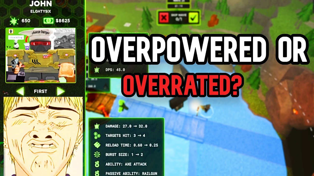 Is the john tower overpowered or overrated? TDX - YouTube