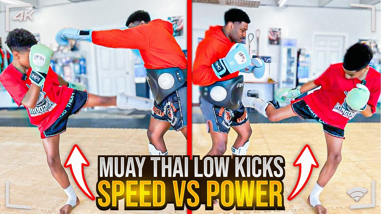 Muay Thai Low Kick Training: Power vs Speed- Which Works Best for You ...