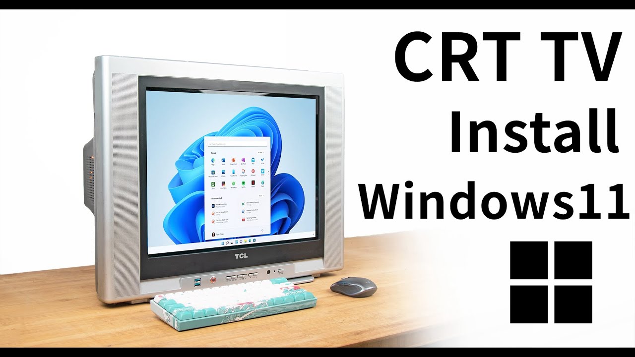 How to change a TV to a computer？ - YouTube