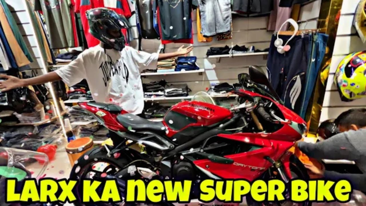 larx ne new superbike le hi liye😍// surprise 😍 - YouTube
