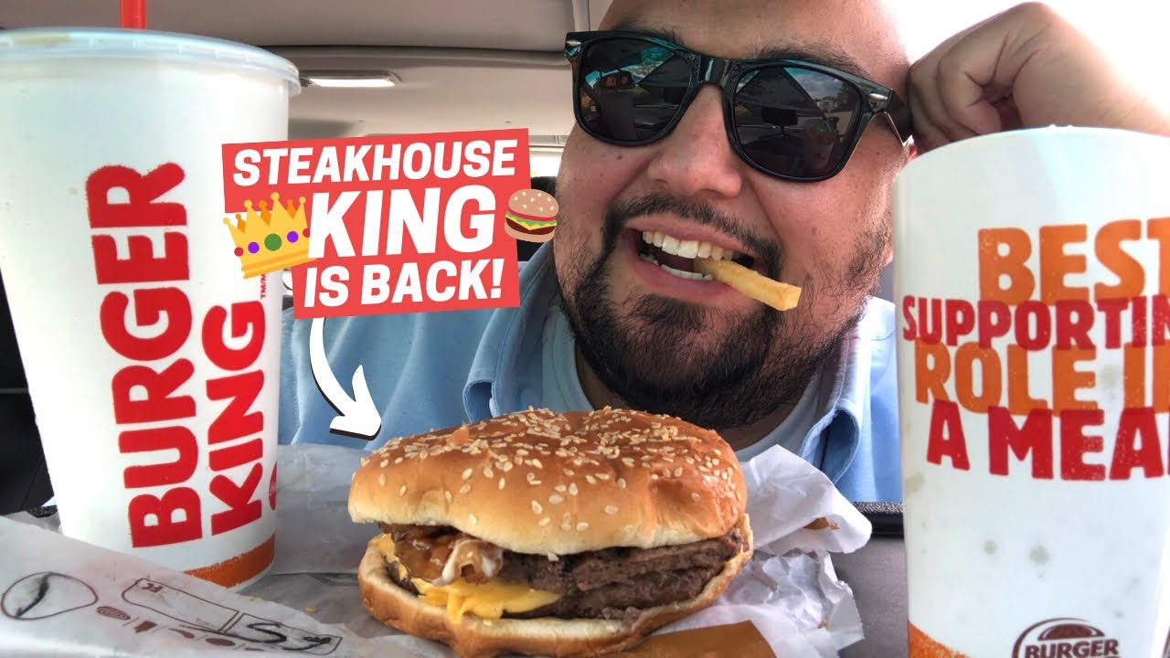Burger King Welcomes Back The Steakhouse King 🍔 - YouTube