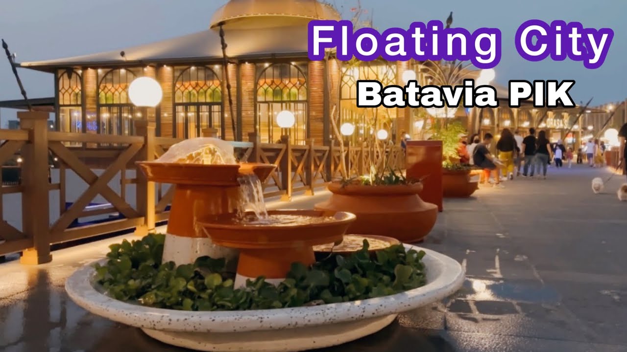 Resto diatas CANAL‼️ View SunSeT🌞 BATAVIA PIK in North Jakarta #jakarta ...