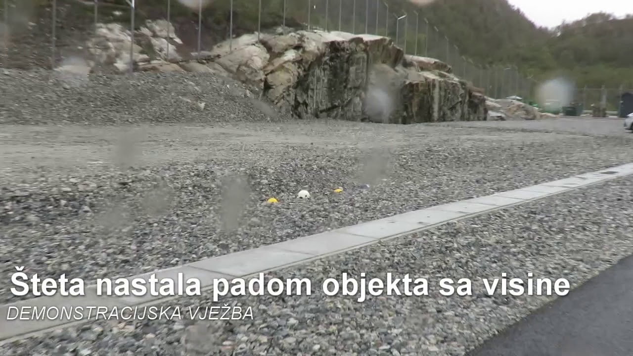 Pad objekata sa visine - YouTube