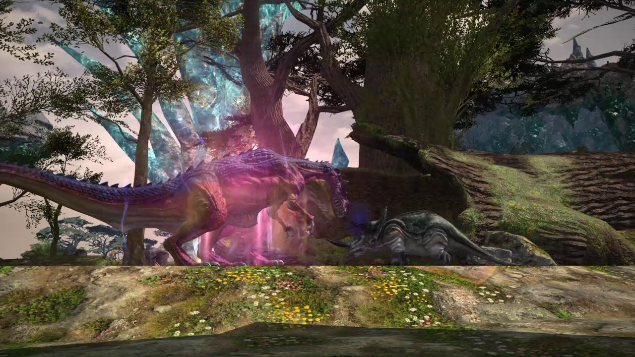 [FFXIV] Dino Fight! - YouTube