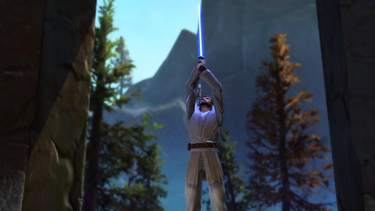 SWTOR Playthrough - Obi-Wan Kenobi - Season I Episode I [Tython] - YouTube