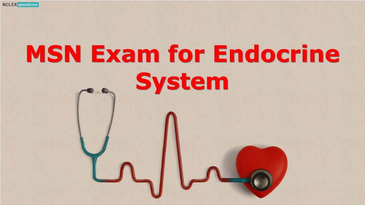 Endocrine System Disorders NCLEX RN Practice Quiz - YouTube