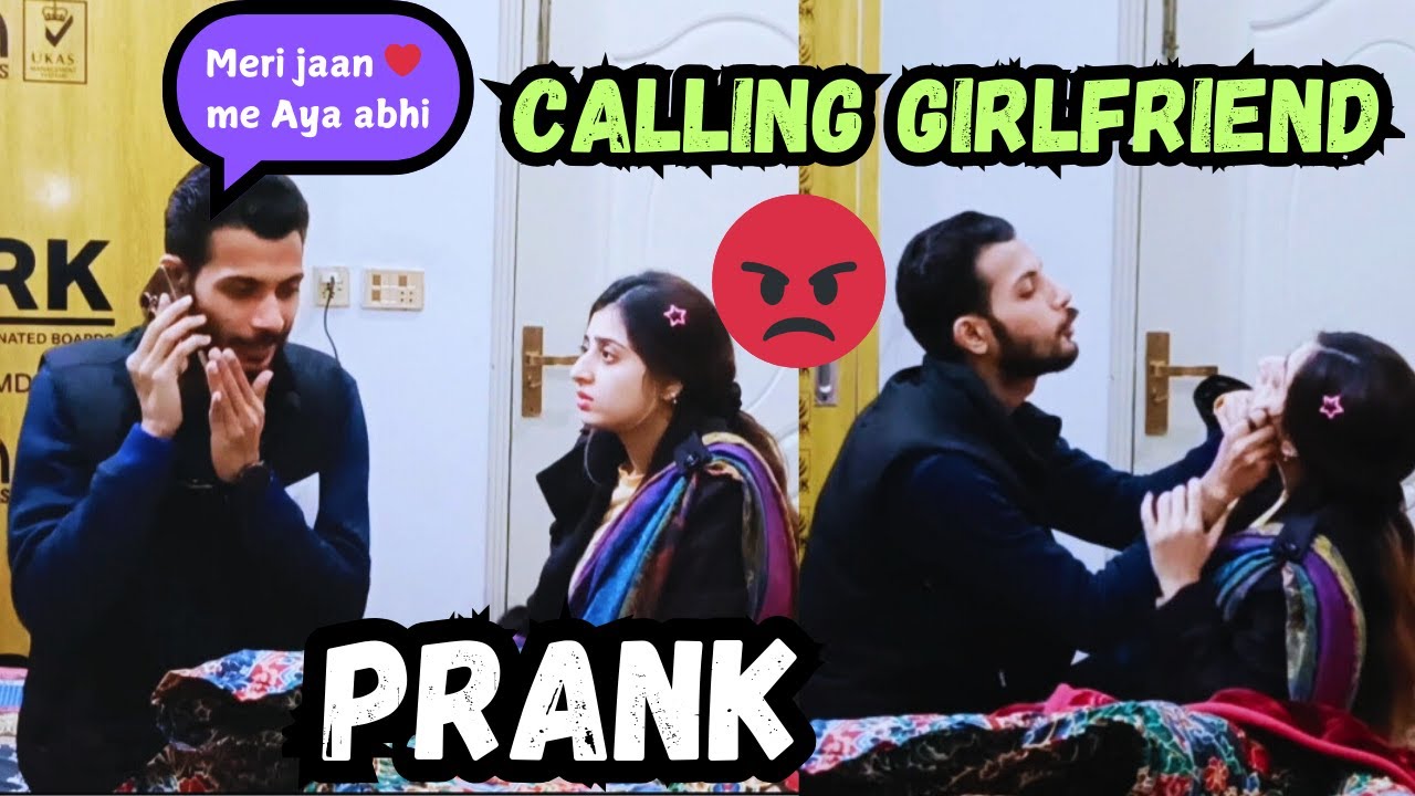 Girlfriend Call Prank on wife || Prank gone wrong 😰 #prank #couplevlog ...