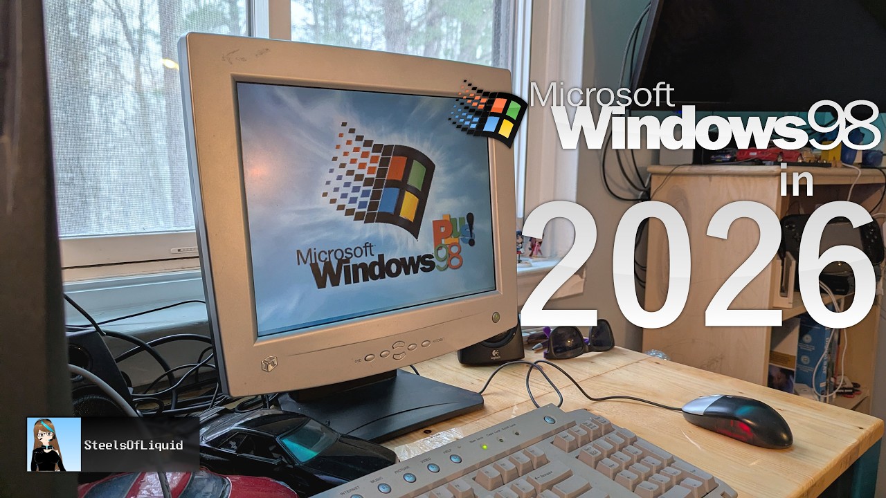 How usable is Windows 98 in 2026? - YouTube