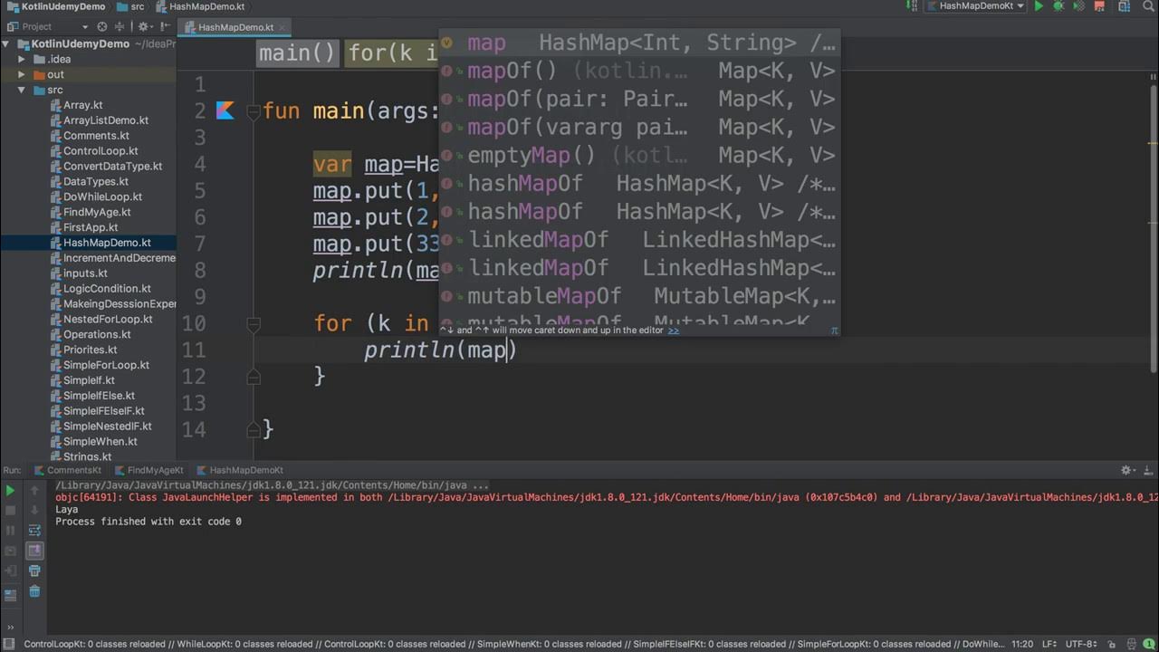 32-Kotlin for Beginners: HashMap - YouTube