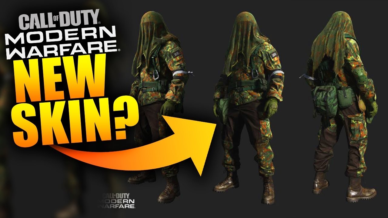 COD MODERN WARFARE NEW OPERATOR SKIN/OUTFIT - YouTube