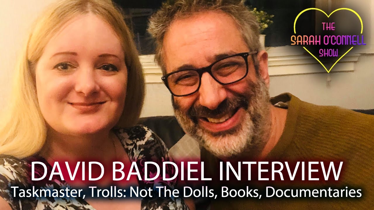 David Baddiel Interview - Taskmaster, Trolls: Not The Dolls, Documentary, Books, Sleeping ...