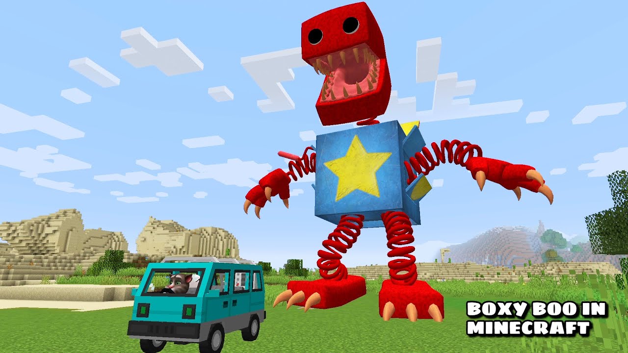 SURVIVING FROM BOXY BOO ARRIVAL in Minecraft - Gameplay - Coffin Meme ...