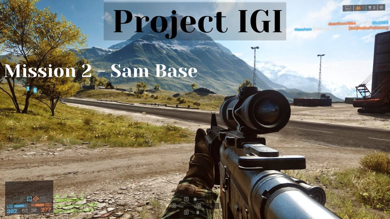 IGI 1 Mission 2 - SAM BASE (Project Igi) - YouTube