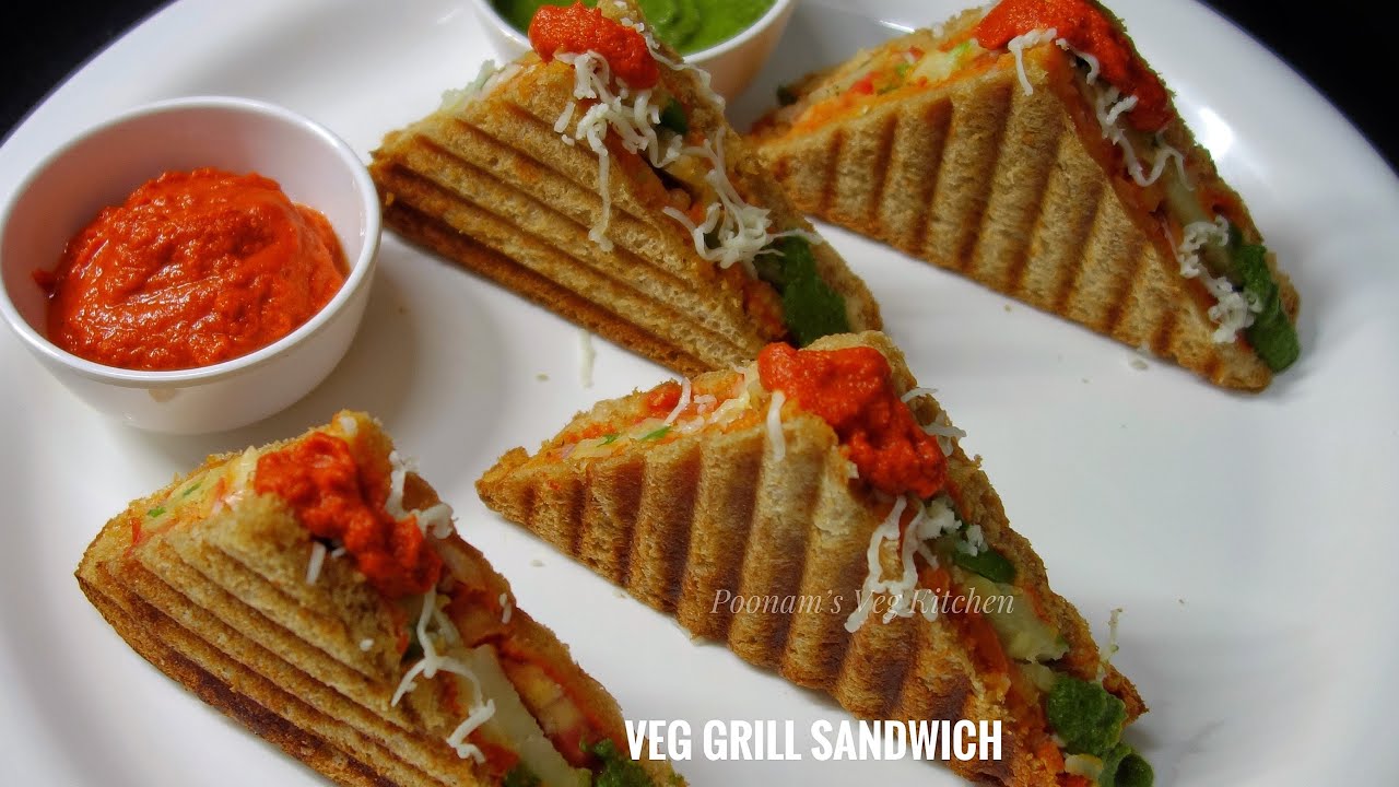 Street Style Spicy Vegetable Sandwich | Veg Grill Sandwich Mumbai ...