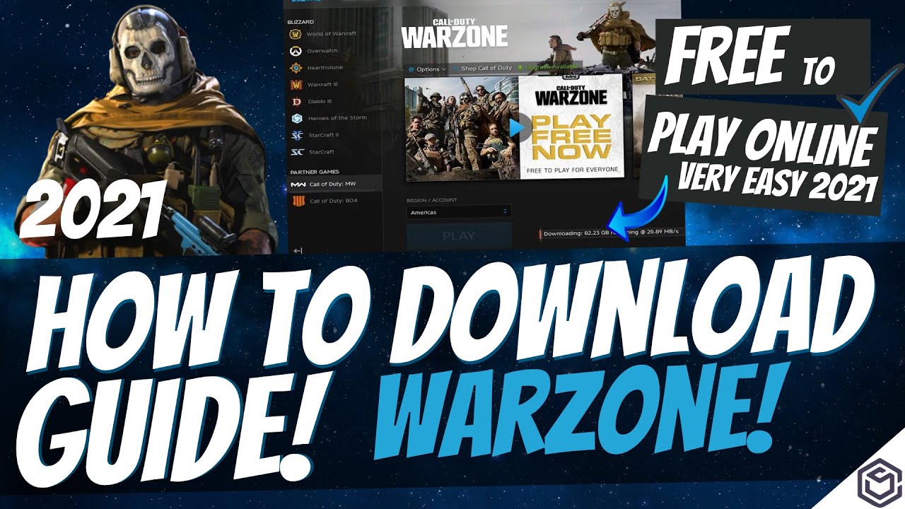 🔧How To Download COD Warzone For FREE on PC The Ultimate GUIDE 2021 ...