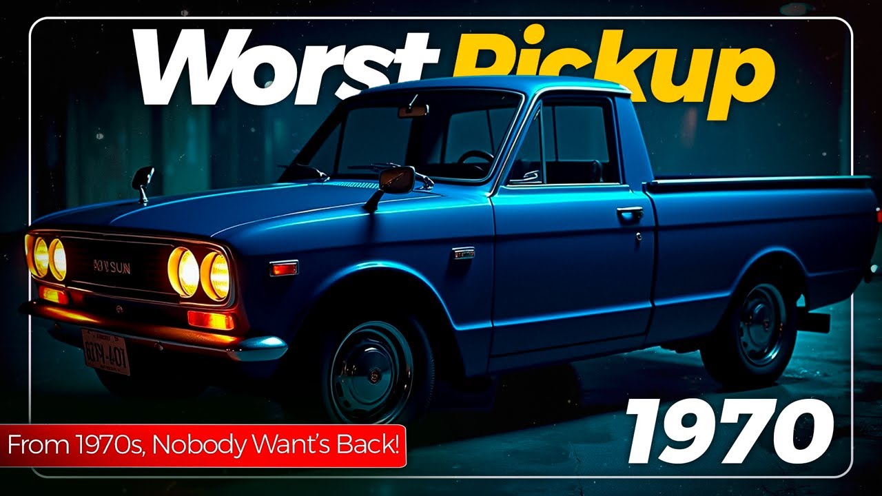 20 WORST Pickup Trucks From The 1970s, That Should Have Never Existed ...