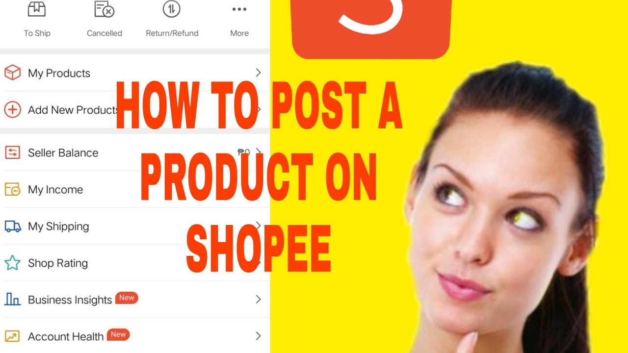 HOW TO POST A PRODUCT IN SHOPEE - YouTube
