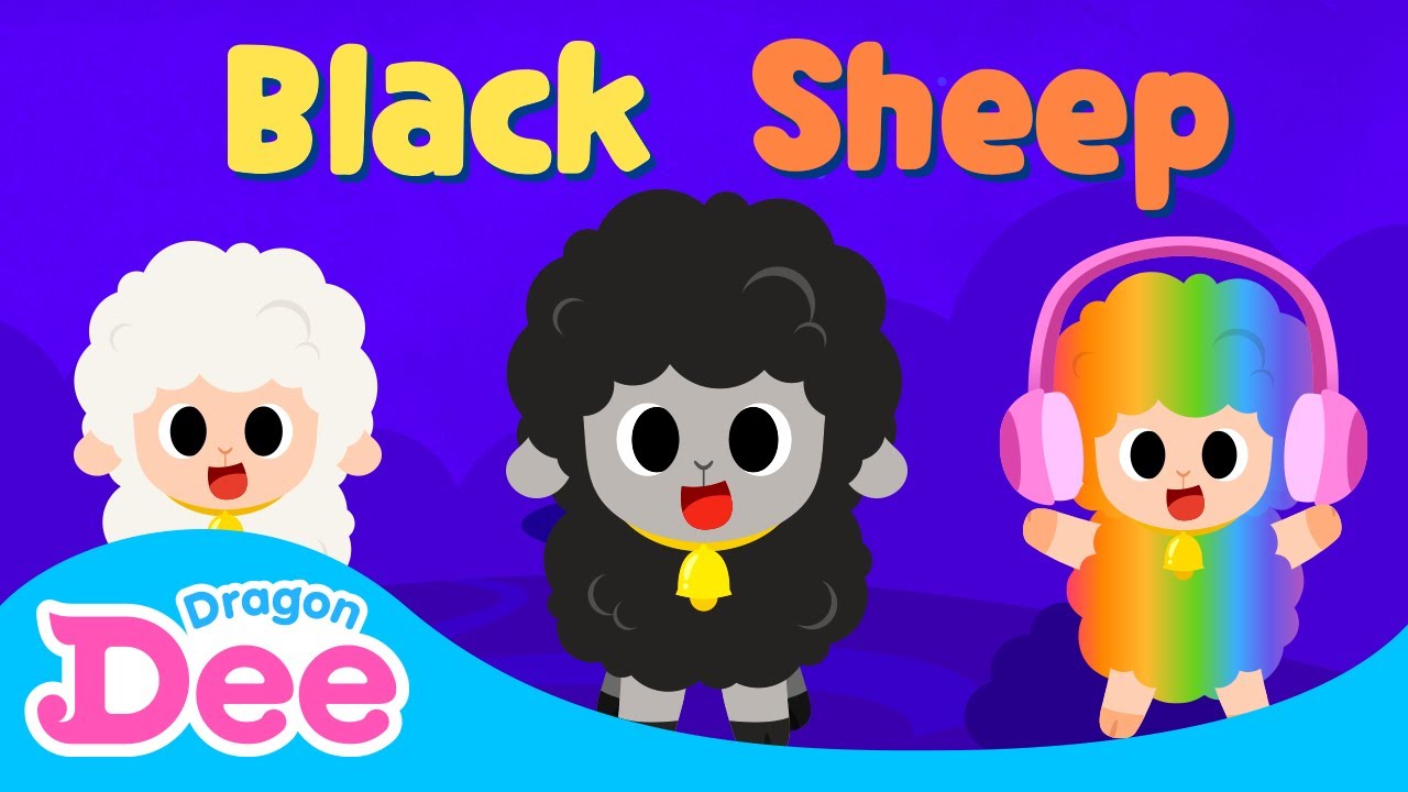 Baa Baa Black Sheep | Dragon Dee Nursery Rhymes & Kids Songs - YouTube