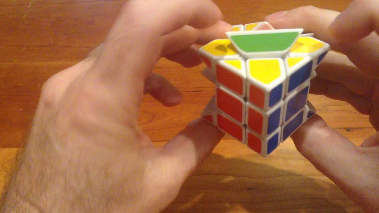 Trapezoid edge cube example solve - YouTube