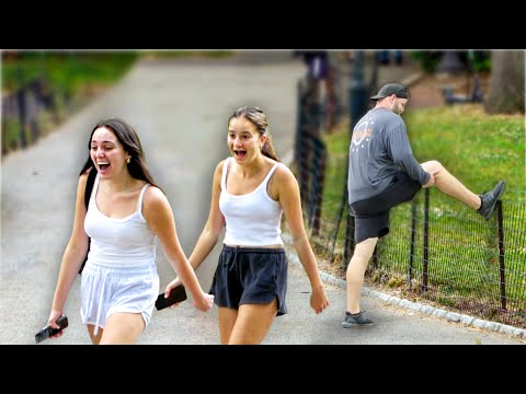 FUNNY Fart Prank in New York! Bad Day to Wear White!!