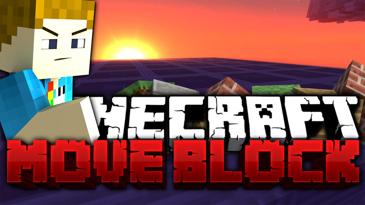 Minecraft: MOVE DAT BLOCK - NEW PUZZLE MINIGAME - YouTube