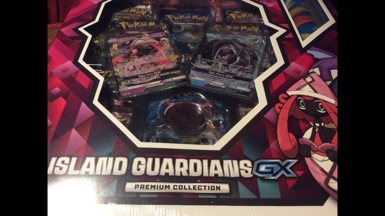 Pokemon Island Guardians GX Premium Collection Opening! - YouTube