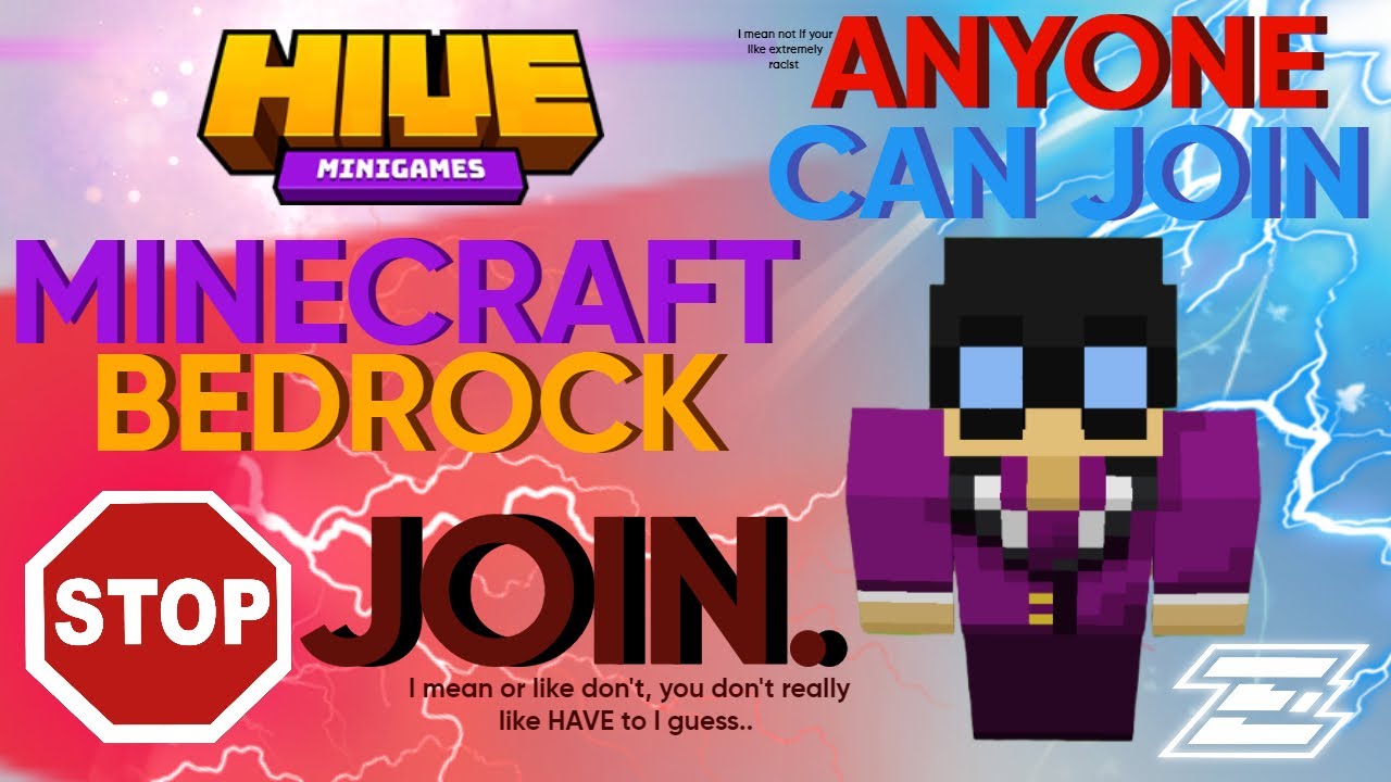Minecraft Hive ANYONE Can Join! | Minecraft Bedrock ( Hive & Ectary ...