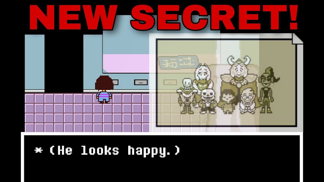 UNDERTALE NEW SECRET IN SANS' BASEMENT! - YouTube