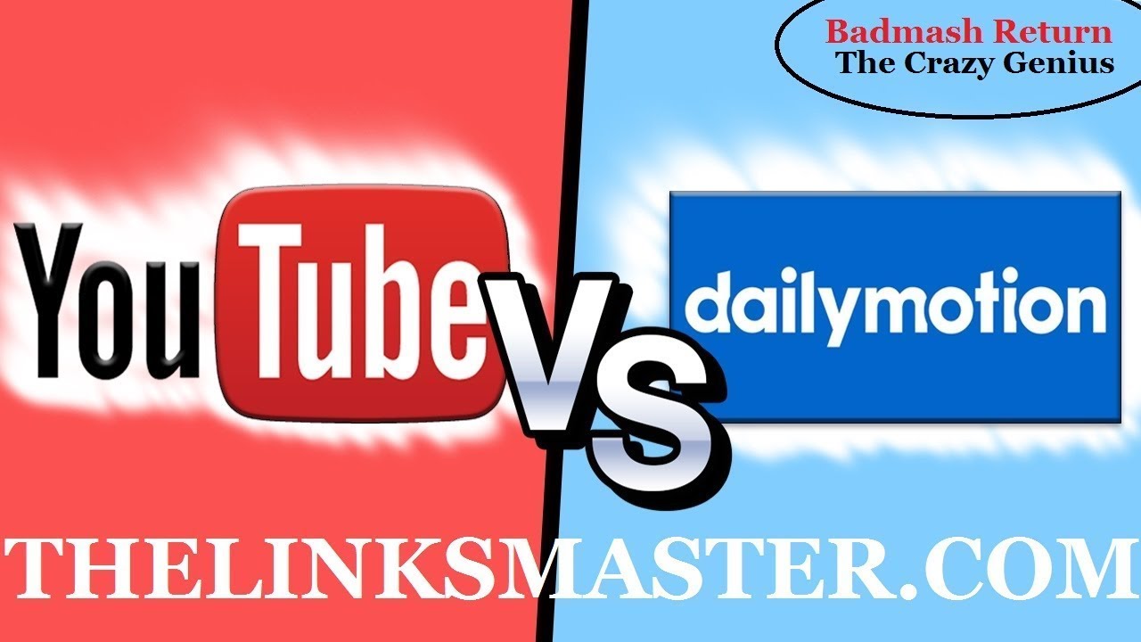DailyMotion Vs YouTube.(Dailymotion और Youtube में क्या फर्क है? जानिये ...