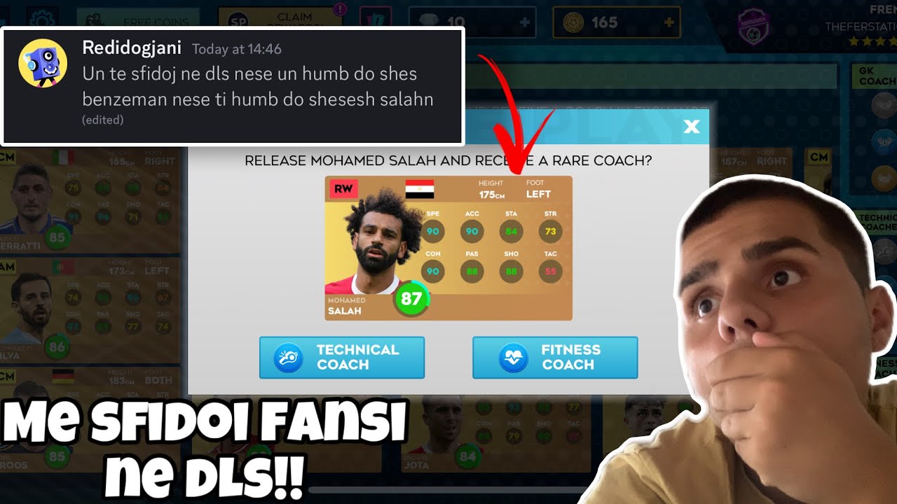 FANSI IM ME SFIDOI NE DLS!! - DLS24 SHQIP - YouTube