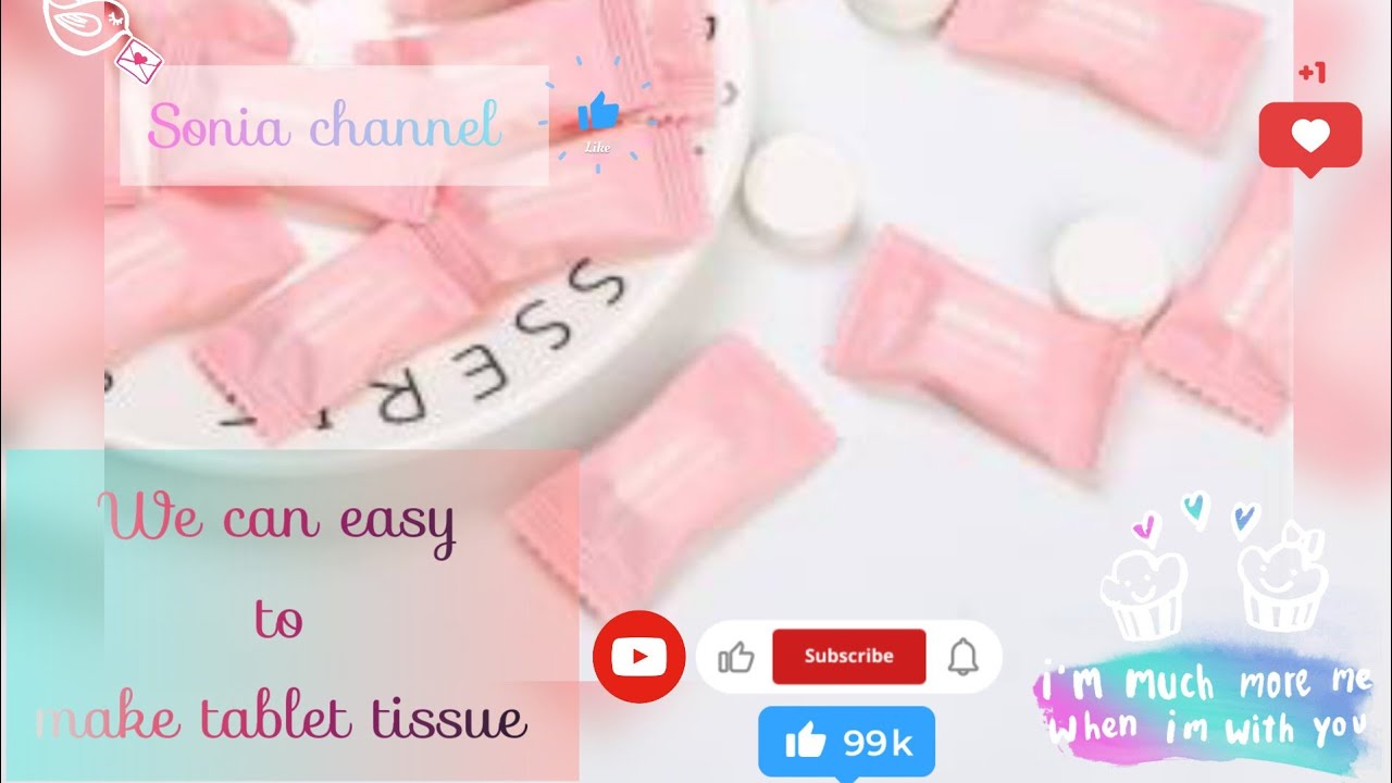 we can easy to make tablet tissue - YouTube