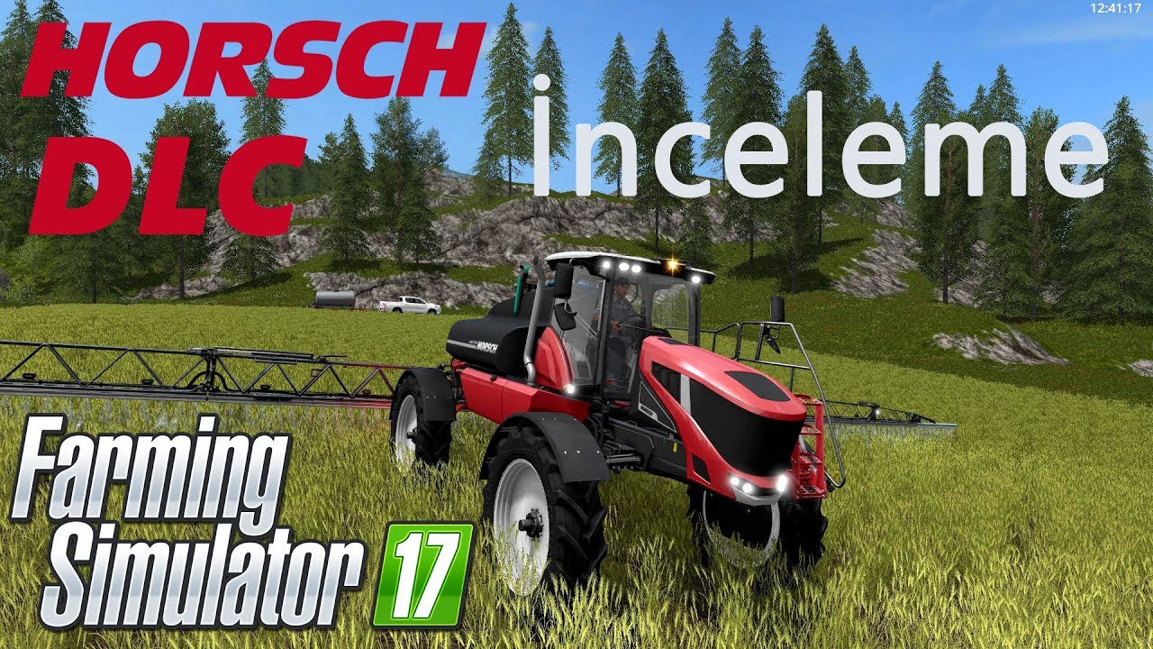 FS17 Türkçe: İnceleme -- HORSCH DLC - YouTube
