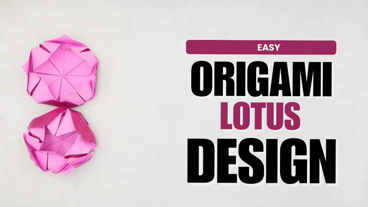 Origami Lotus - YouTube