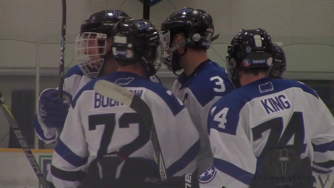 Mississippi State Ice Dawgs vs. Middle Tennessee State University Blue ...