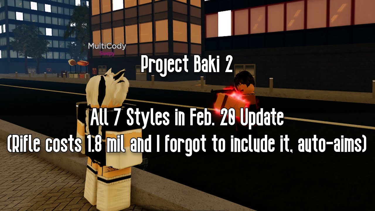 (READ DESC) PROJECT BAKI 2 - ALL 7 STYLES SHOWCASE FROM FEBRUARY 20TH ...