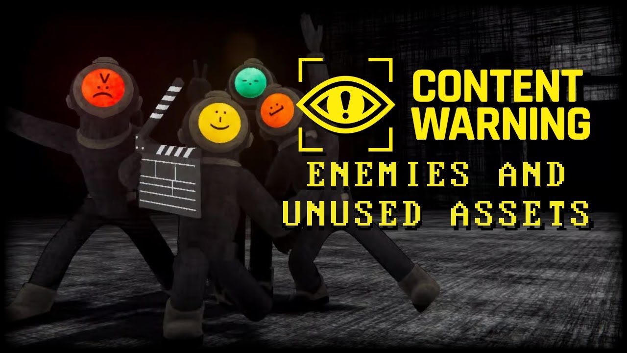 Exploring the Enemies and Unused Assets of Content Warning | Game Files ...