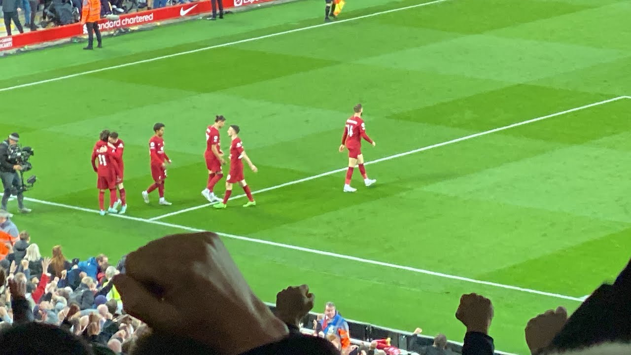 Mo Salah’s Goal V Man City | View From The Kop Stand | Liverpool 1 0 ...