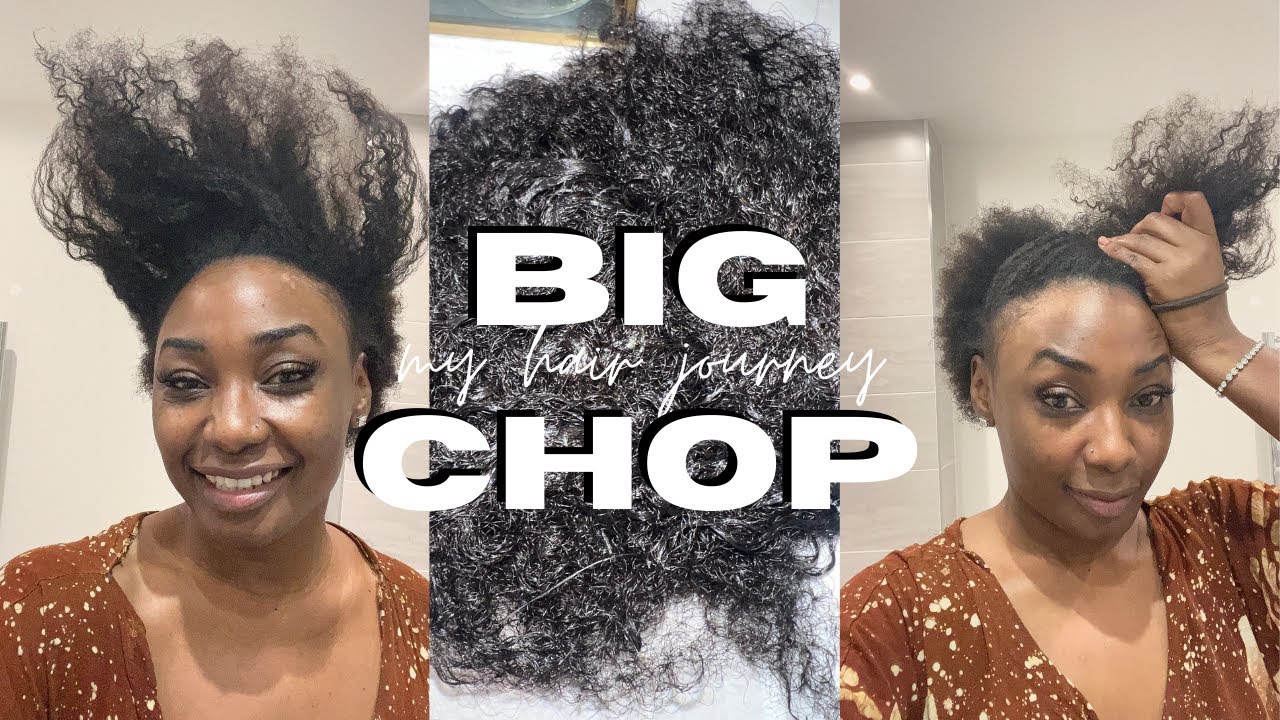 BIG CHOP - HAIR JOURNEY - CUTTING TEXTURISED HAIR - YouTube