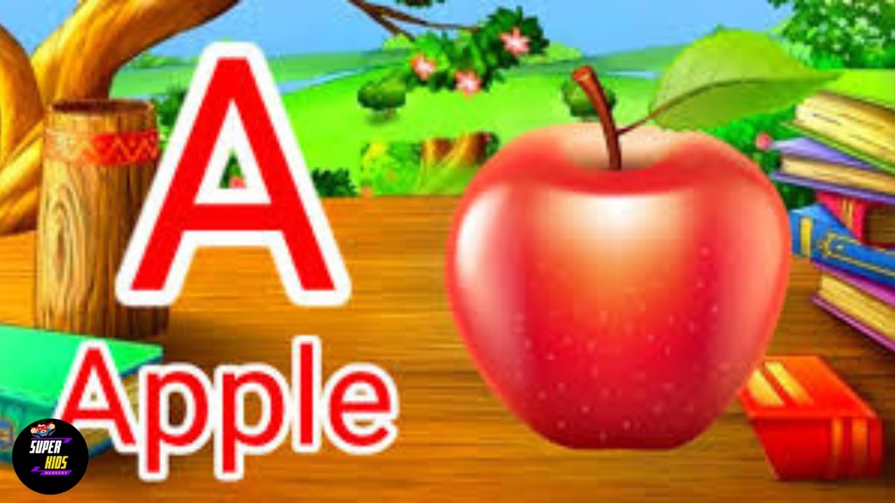 ABC Learning Delight: A for Apple, B for Ball 🎤" - YouTube