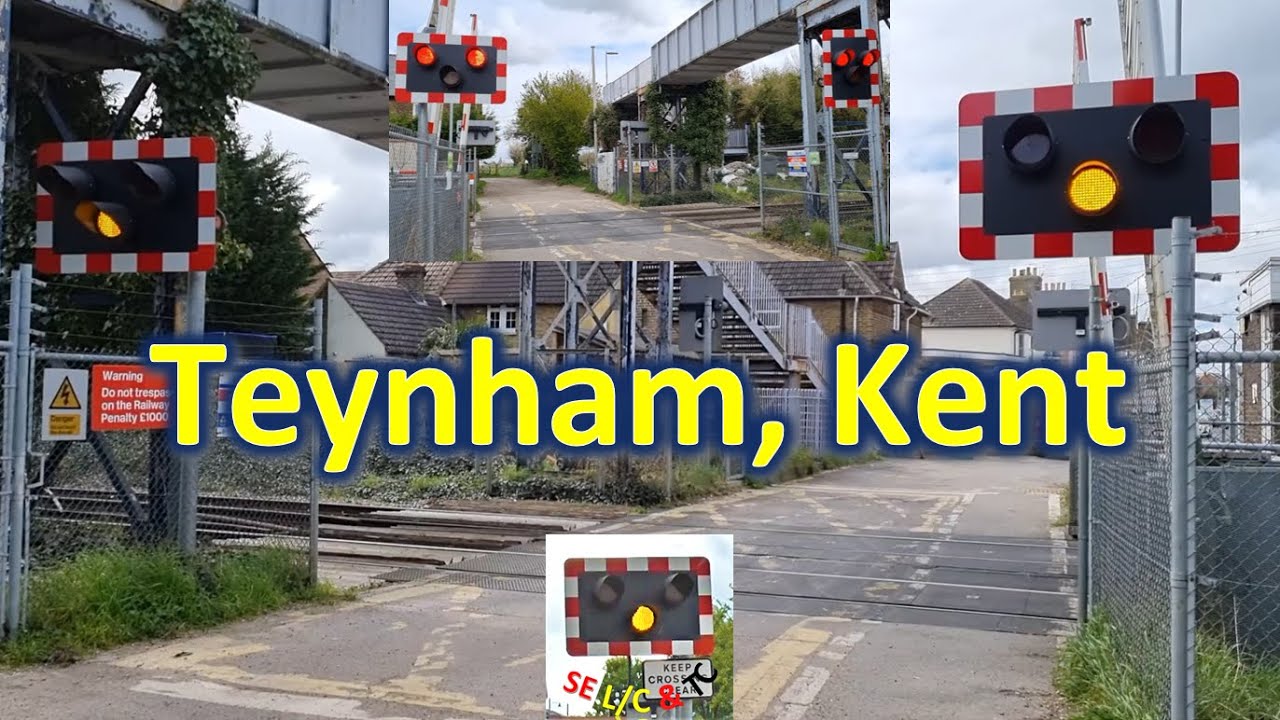 Teynham Level Crossing, Kent - YouTube